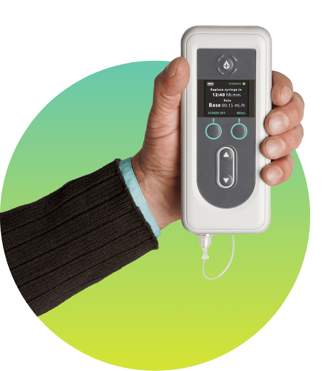 Vyalev Pump: Where do I put this thing? – Voyages with Parkinson's